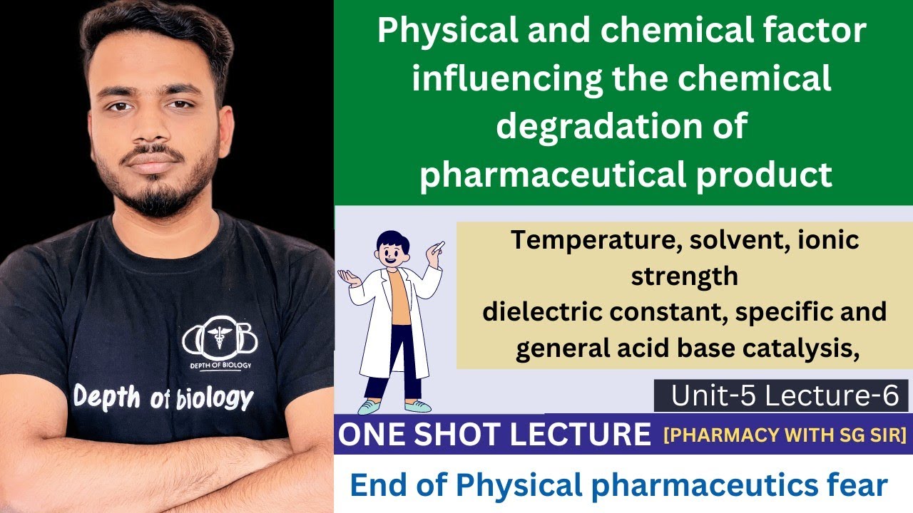 Physical and chemical factors influencing the chemical degradation of ...