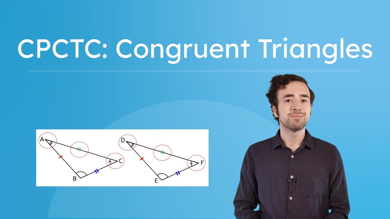 CPCTC and Congruent Triangles - Matching Parts in Geometry - YouTube