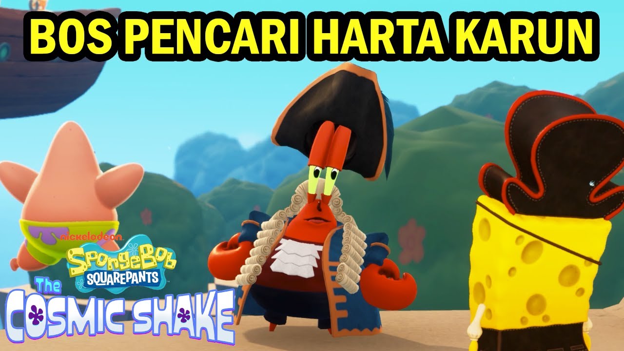 PENYELAMATAN OLEH BAJAK LAUT - SPONGEBOB SQUAREPANTS: THE COSMIC SHAKE ...