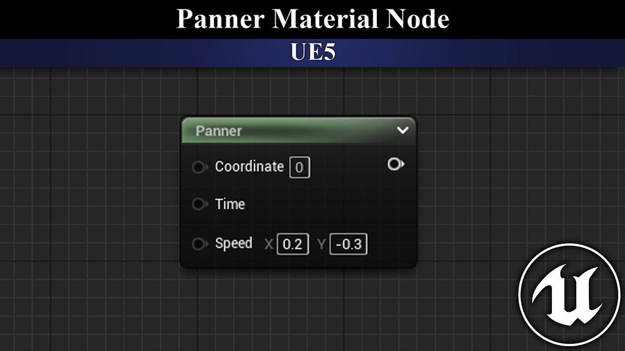 UE5: Materials (Ep.8 Panning Node) - YouTube