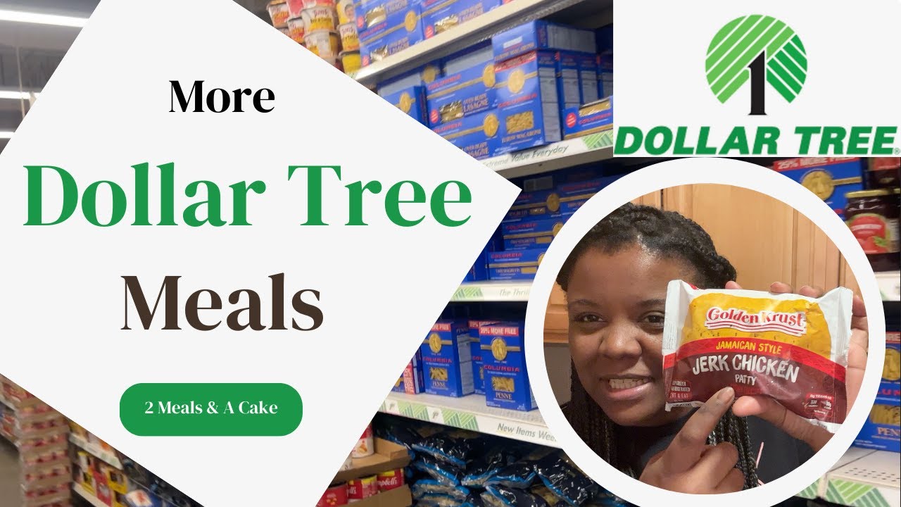 Cooking On A Budget! 2 Cheap Dollar Tree Meals & A Cake! - YouTube