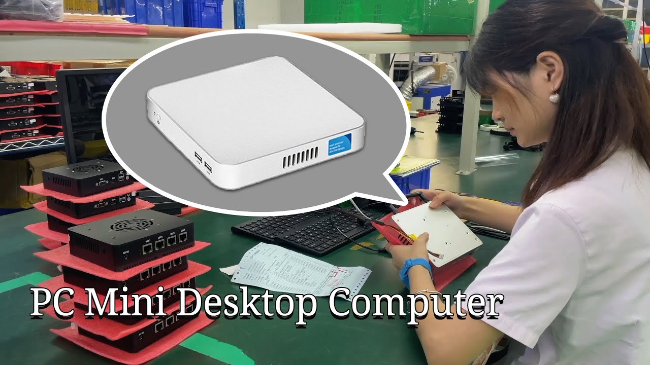 PC Mini manufacturing Factory Produces Mini Desktop Computer - YouTube