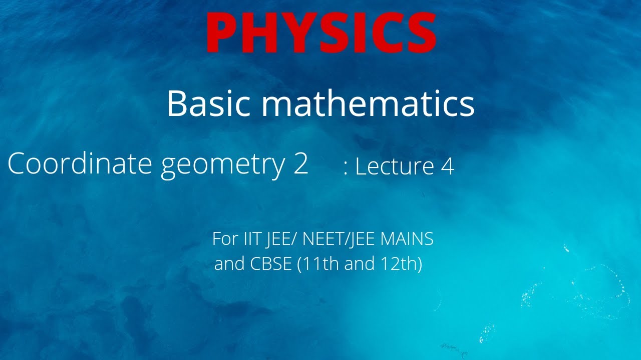 Equations of straight line, general form, slope intercept form ...