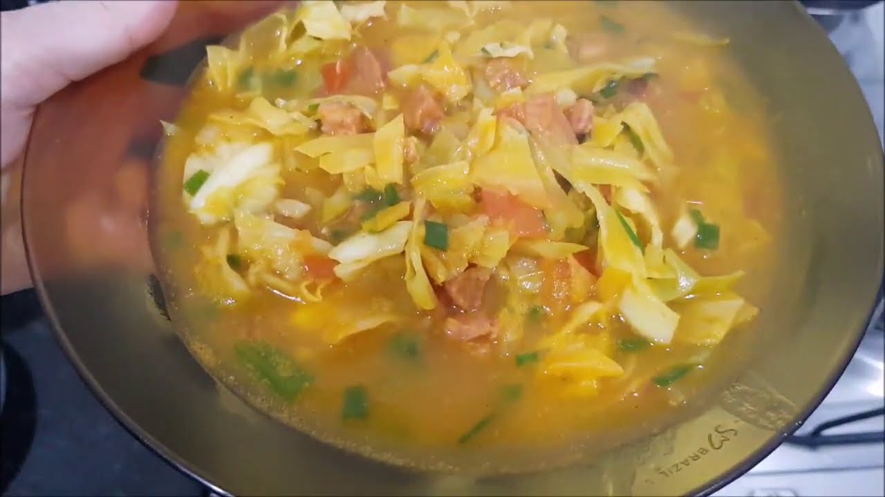 SOPA DE REPOLHO - YouTube
