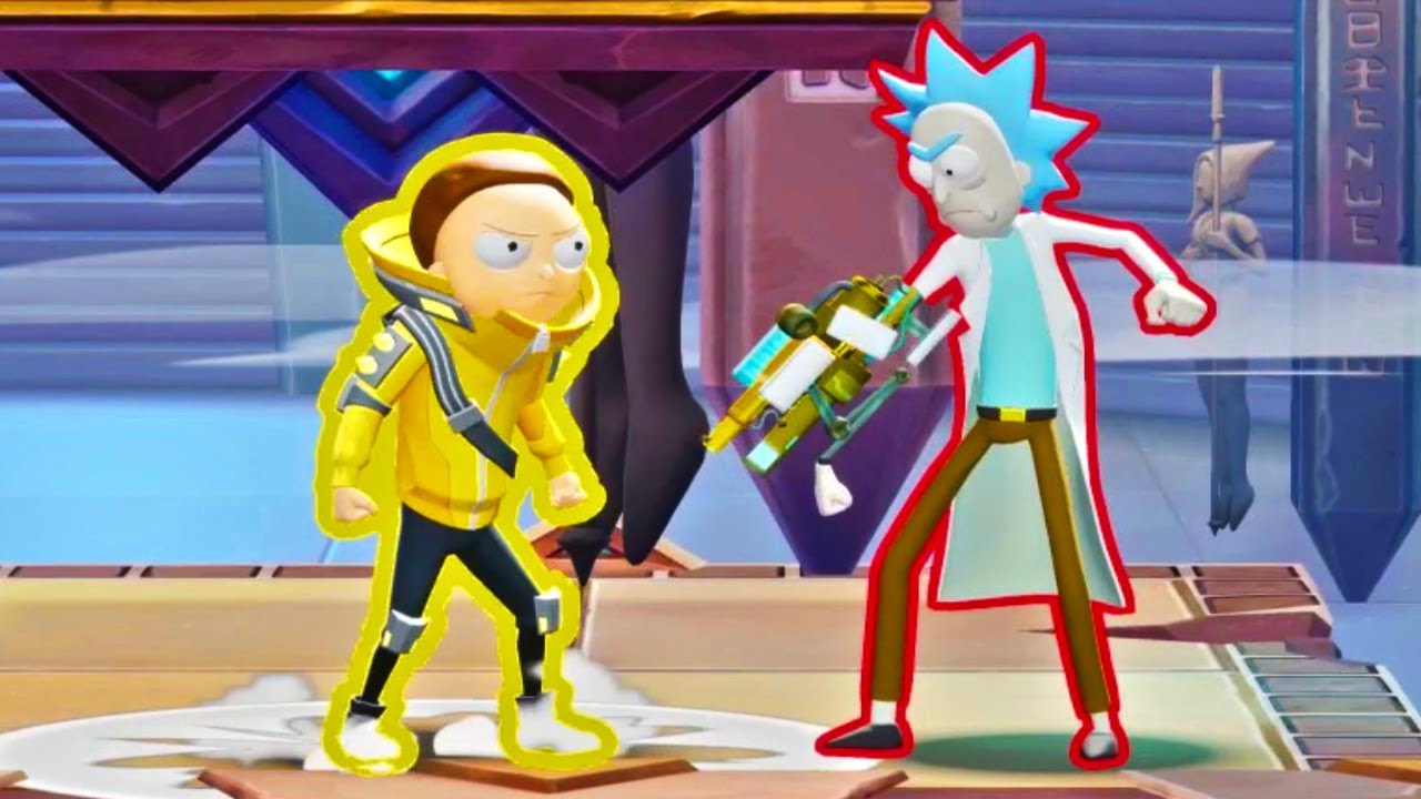 MultiVersus - Cyberpunk Morty Smith Gameplay (4k) Season 2 - YouTube