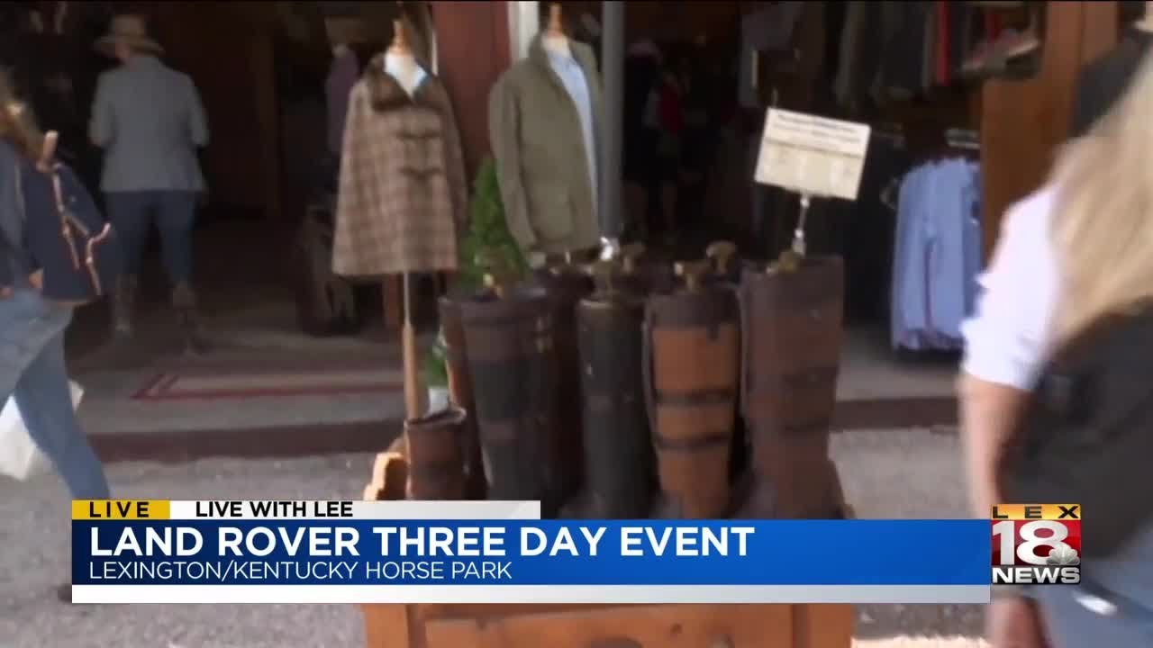 Live With Lee: Land Rover Three Day Event - YouTube