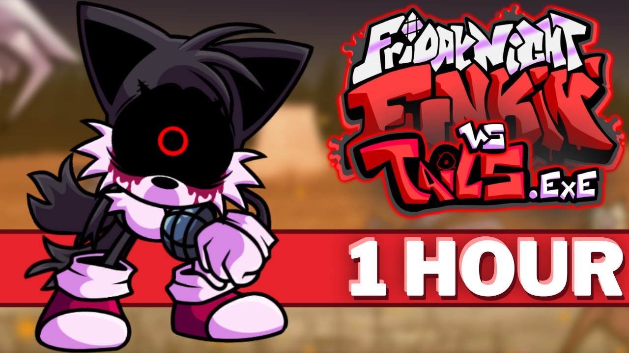 DARKNESS - FNF 1 HOUR SONG Perfect Loop (VS Tails.EXE V2 I Creepypasta ...