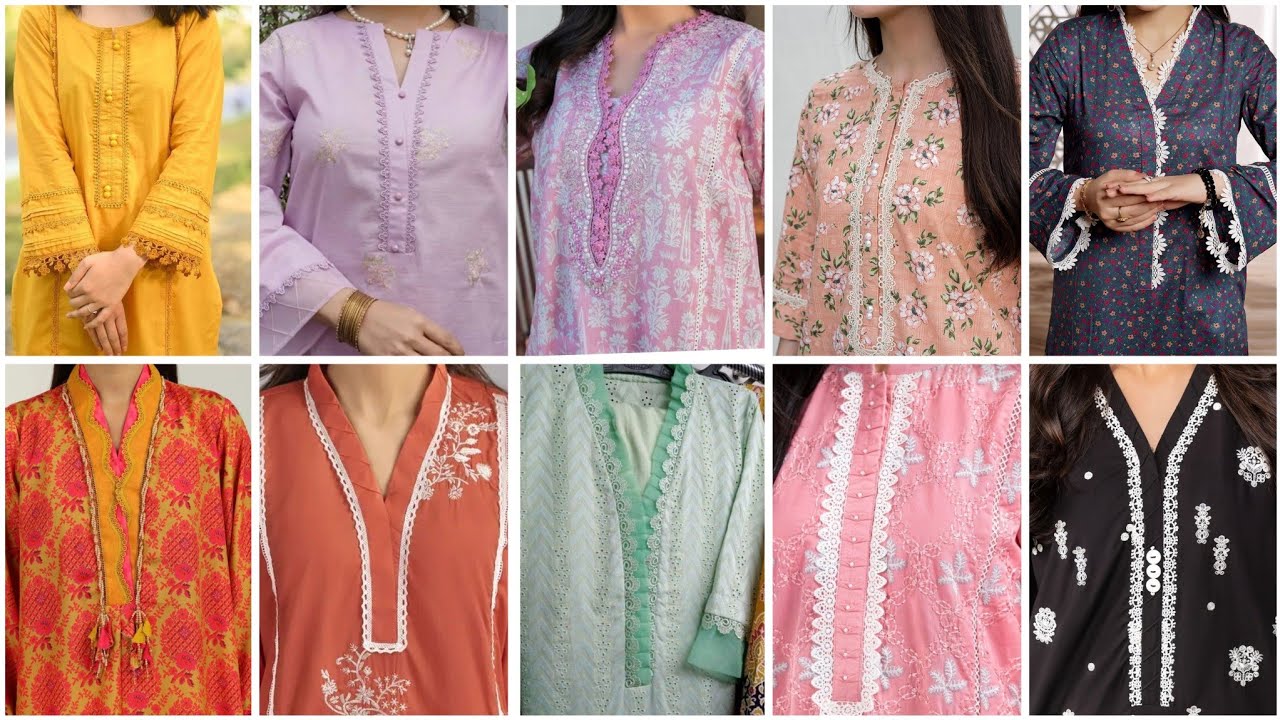 New Lace neck design 2025/Winter neck design 2025/Neck Design 2025 ...