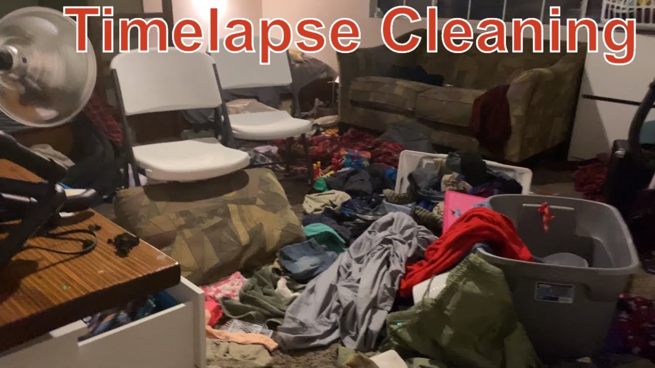 Cleaning my room time lapse - YouTube