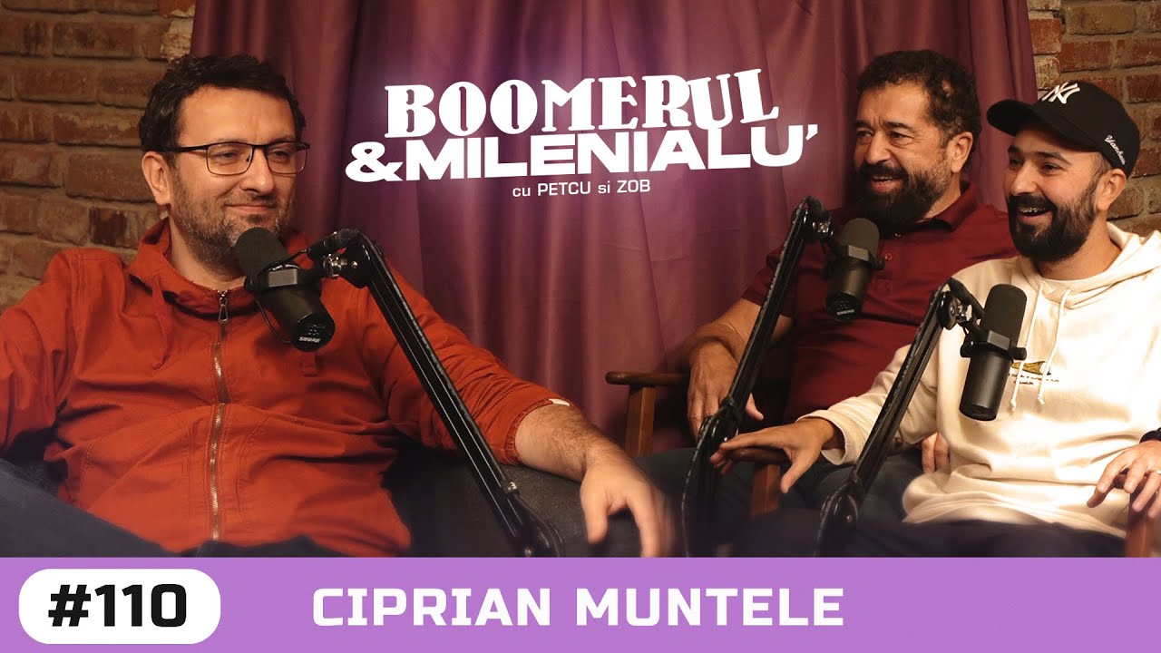 #110 | Ciprian Muntele | "Am fugit de-acasă la 16 ani." | B&M cu Petcu ...