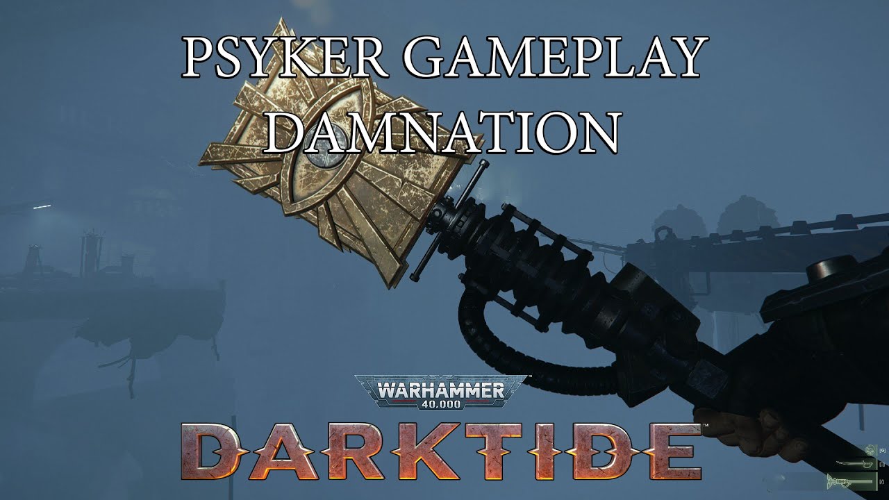 DARKTIDE Psyker Duelist Sword + Surge staff｜Warhammer 40,000: Darktide ...