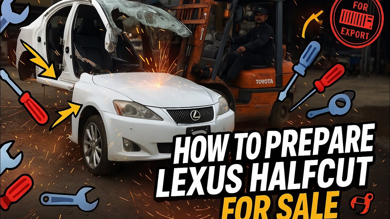 Lexus halfcut for export 🇯🇵🇯🇵#automobile #japan - YouTube
