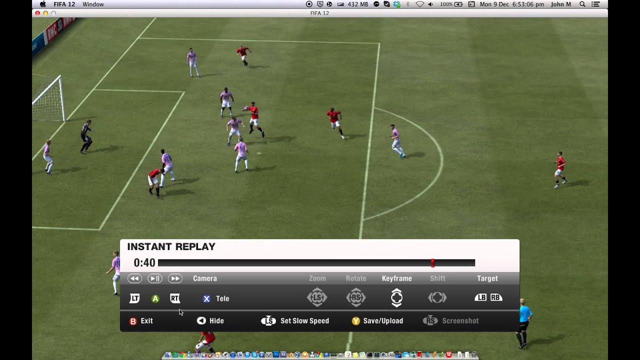 FIFA 12: Nani+Vidic= Awesome Goal - YouTube