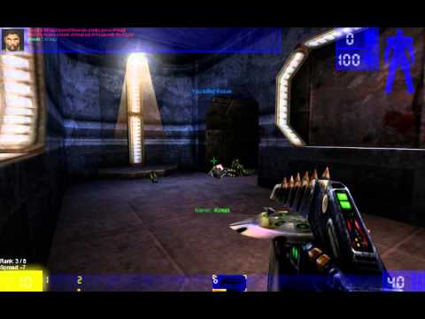 aNZoNy Unreal Tournament 1999 - DM Phobos (Bots Skilled) - YouTube