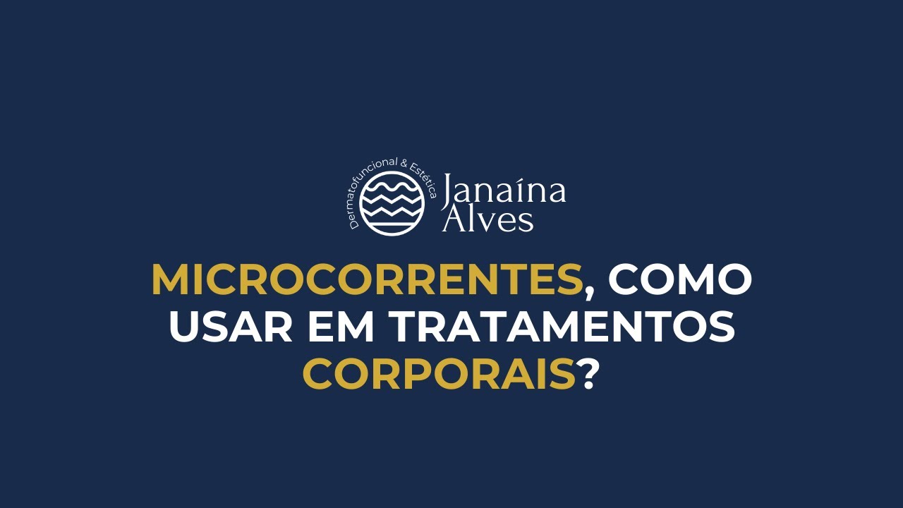 Microcorrentes, como usar em tratamentos corporais? - YouTube