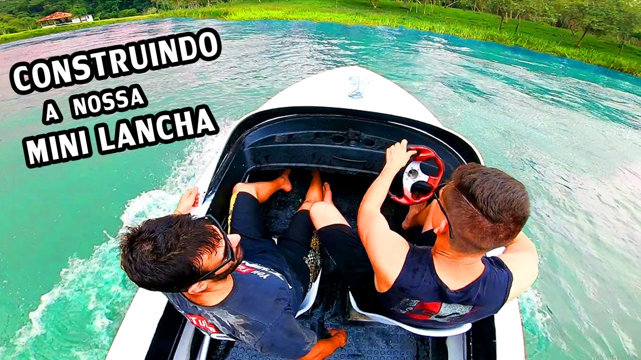 CONSTRUINDO a nossa MINI LANCHA - Ep 2 - YouTube