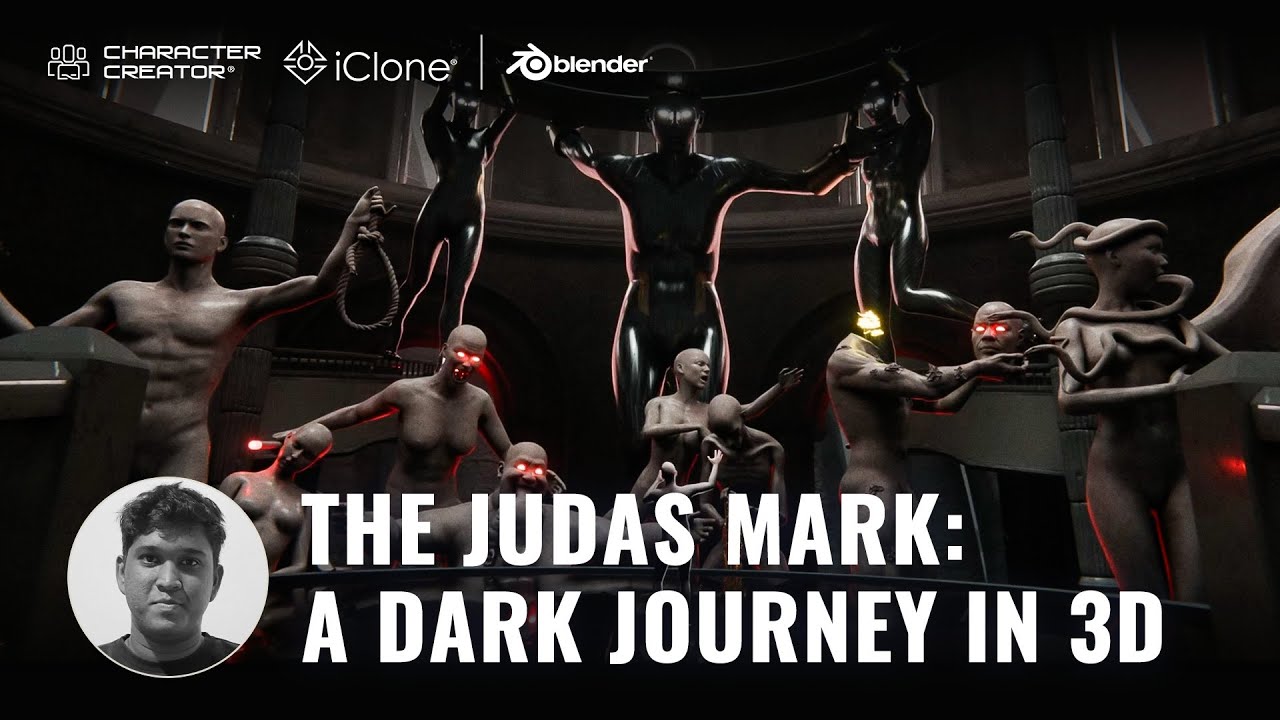 The Judas Mark: a Dark Journey in Blender Character Creation ...
