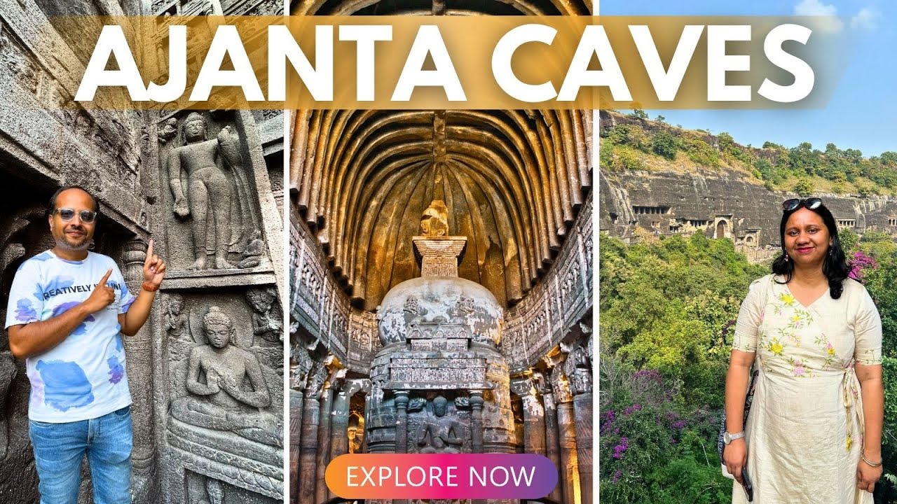 Ajanta Caves: Timeless Beauty Carved in Stone - YouTube