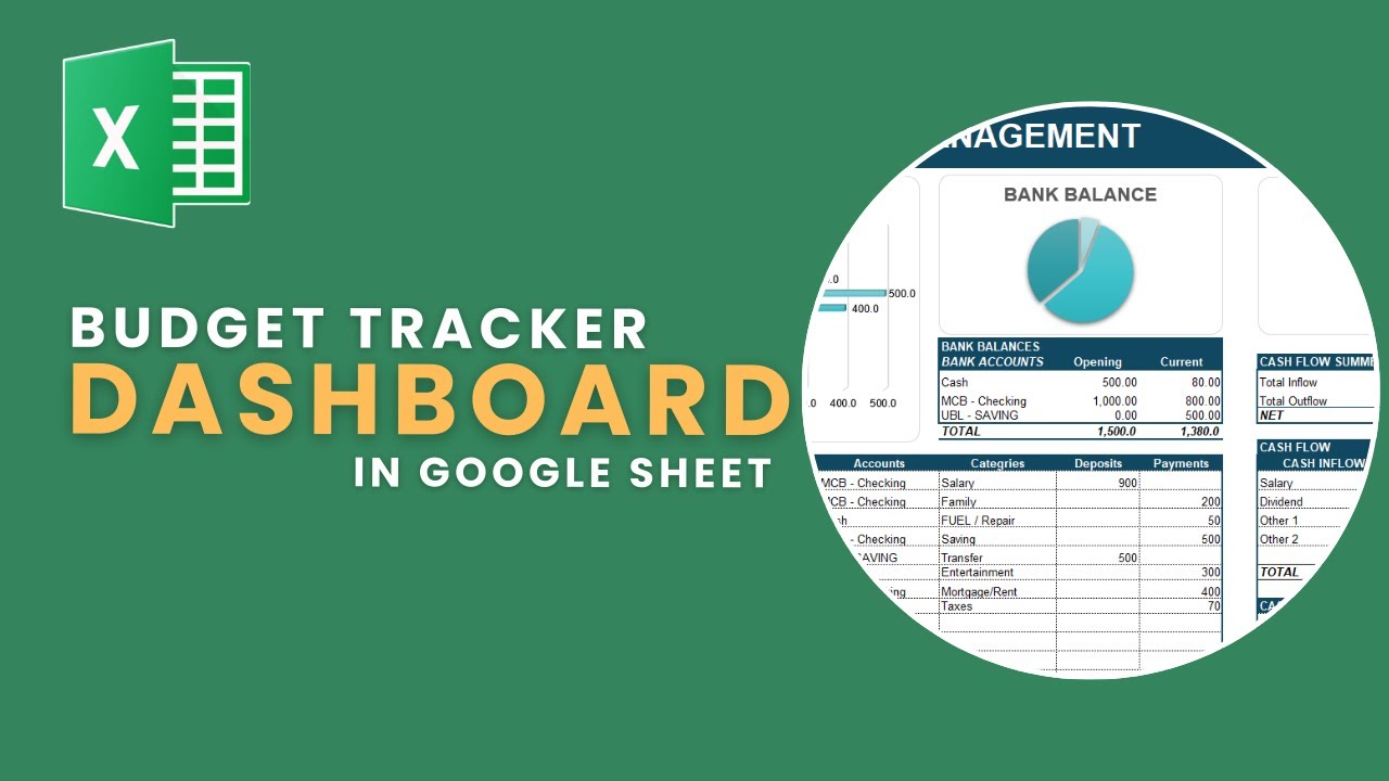 Create Your Dream Budget Tracker Dashboard in 2024 (Google Sheet) - YouTube