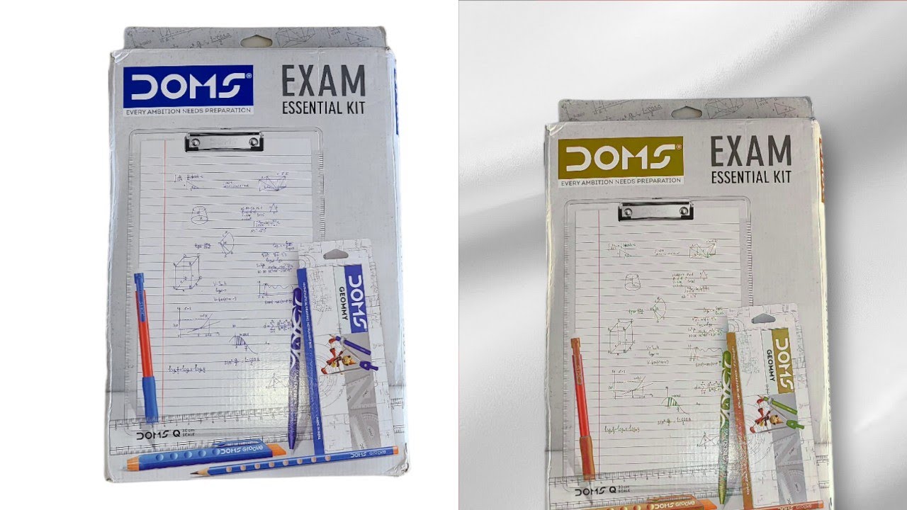 DOMS EXAM Essential kit !!Doms exam papper bord !!Doms exam paper ...