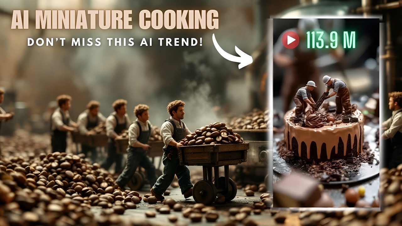 How to Create AI Miniature Cooking Videos That Go Viral! | Viral AI ...