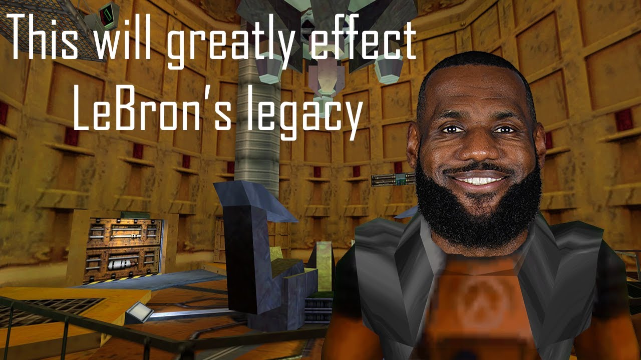 LeBron James scream if you love Half-Life - YouTube