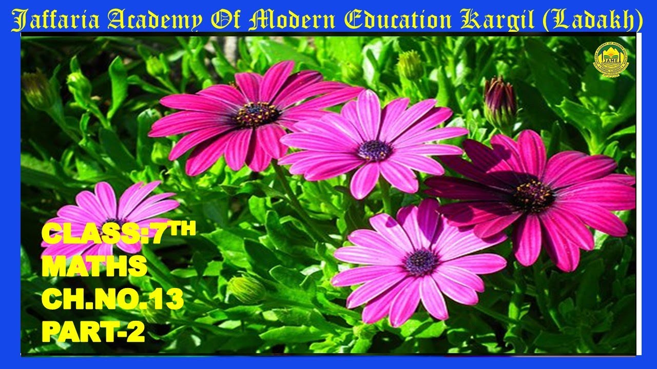 Class 7th Maths Ch 13 Part 2 YouTube class-7th-maths-ch-13-part-2-youtube
