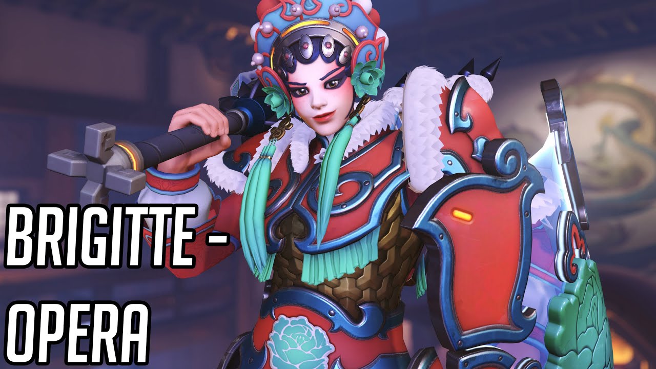 Brigitte "Opera" Skin Showcase - Overwatch 2 - YouTube
