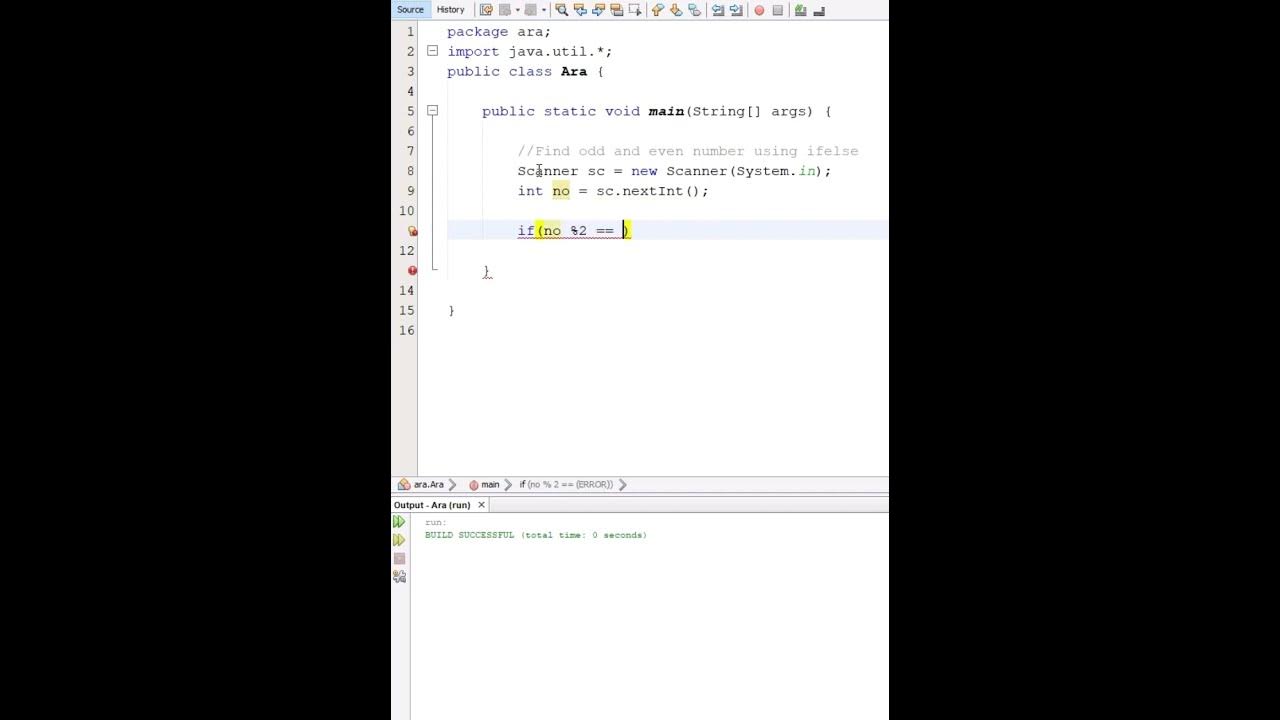 OddEvenUsingIfElse #shorts #Trending#javaprogramming - YouTube