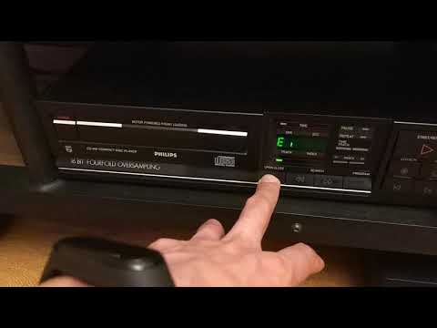 Philips cd 160 test - YouTube