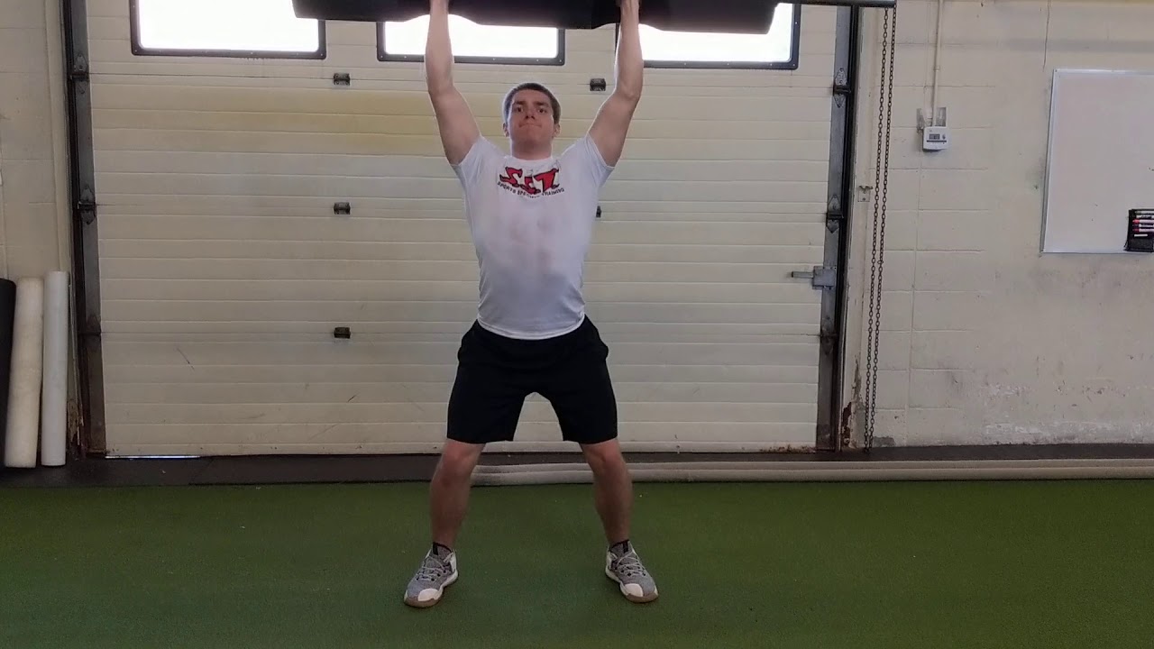 Log Push Press - YouTube