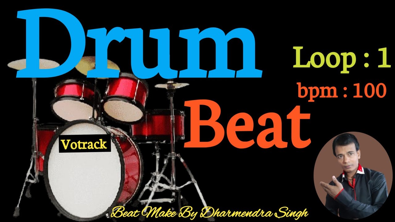 Drum beat loop 1 - YouTube
