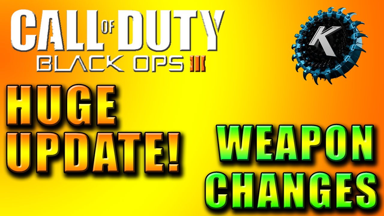 Black Ops 3 - MASSIVE UPDATE! - Theater & Weapon Updates! - 12/14/15 ...
