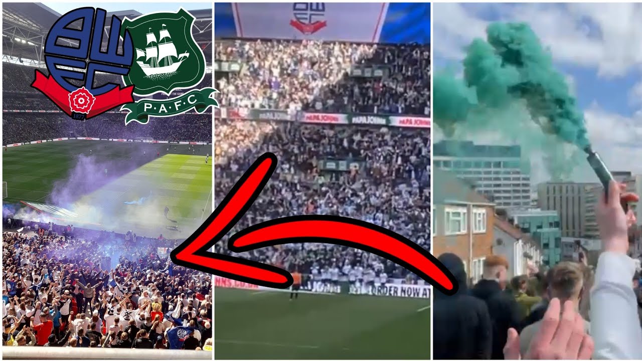THE MOMENT BOLTON SMASHED PLYMOUTH 4-0 AT WEMBLEY!/ Bolton Vs Plymouth ...