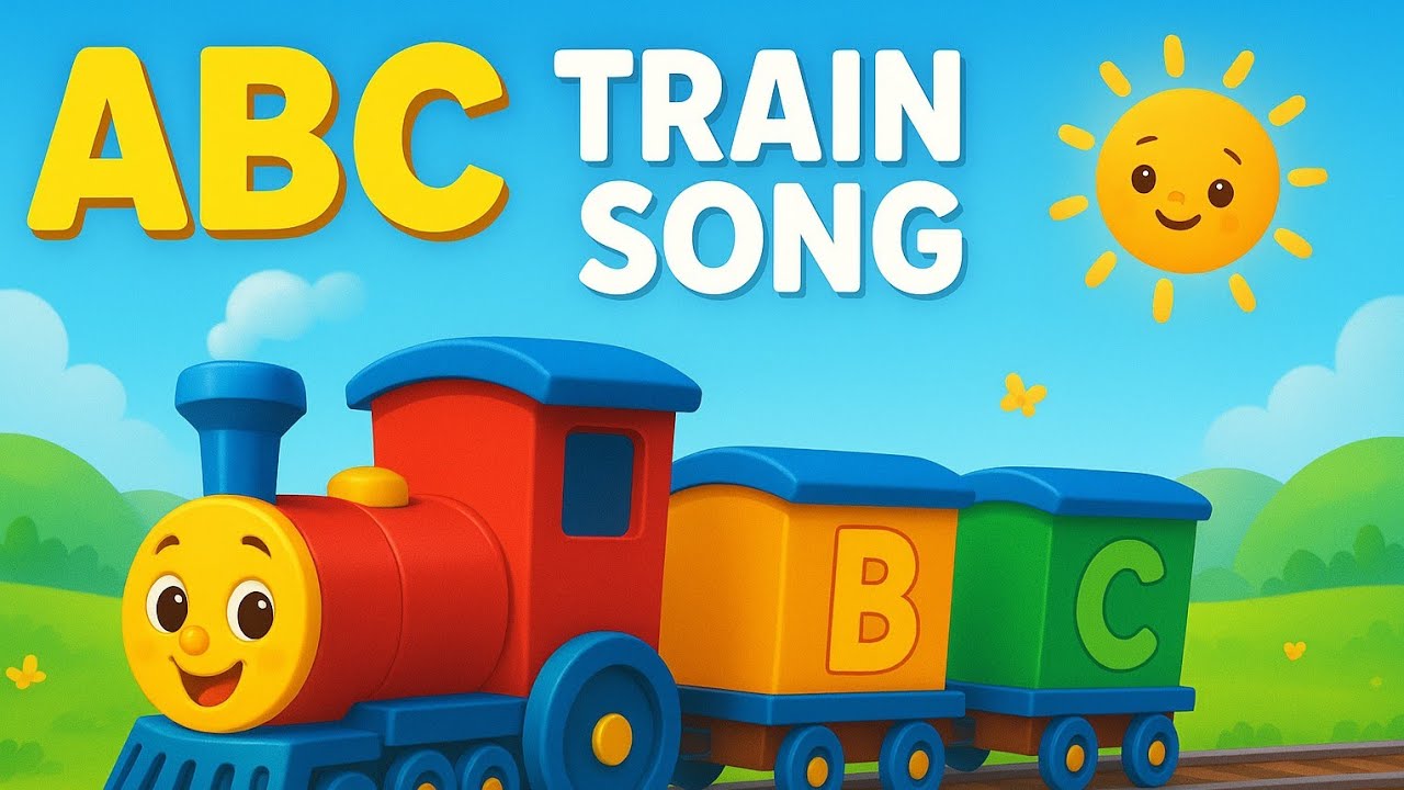 ABC Train Song 🚂 Learn Alphabets A to Z | Phonics Song for Kids ...