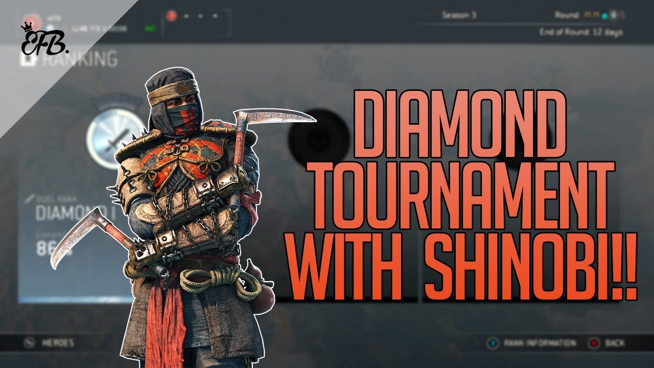 For Honor - Diamond Duel Tournament WITH SHINOBI!! - YouTube