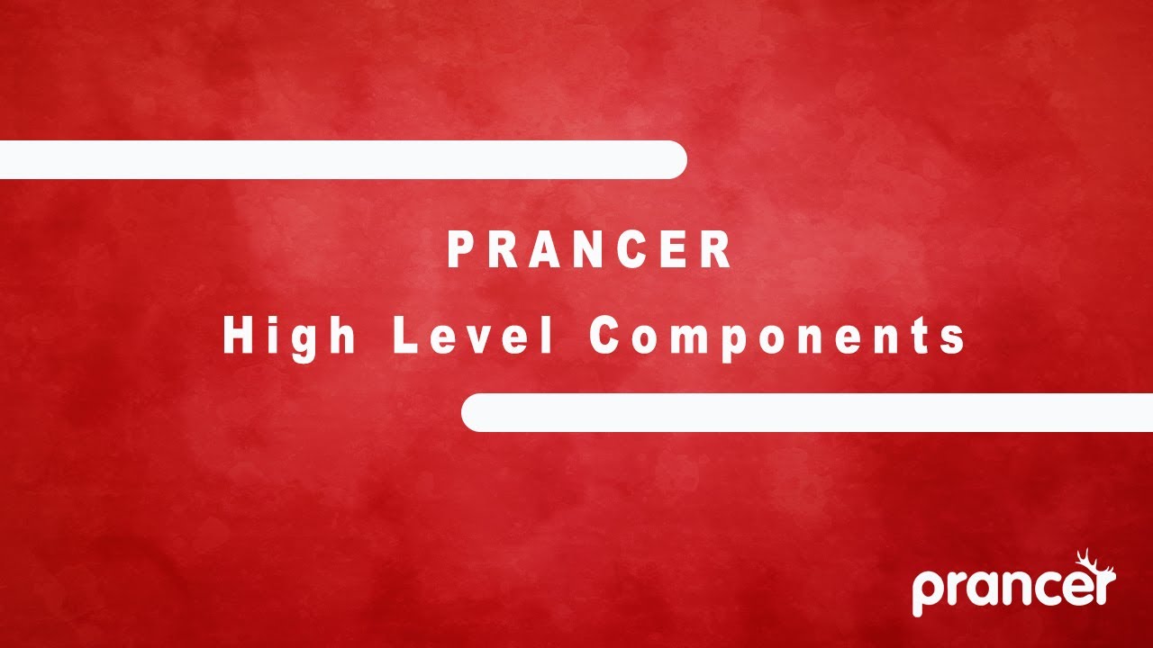 prancer high-level components - YouTube