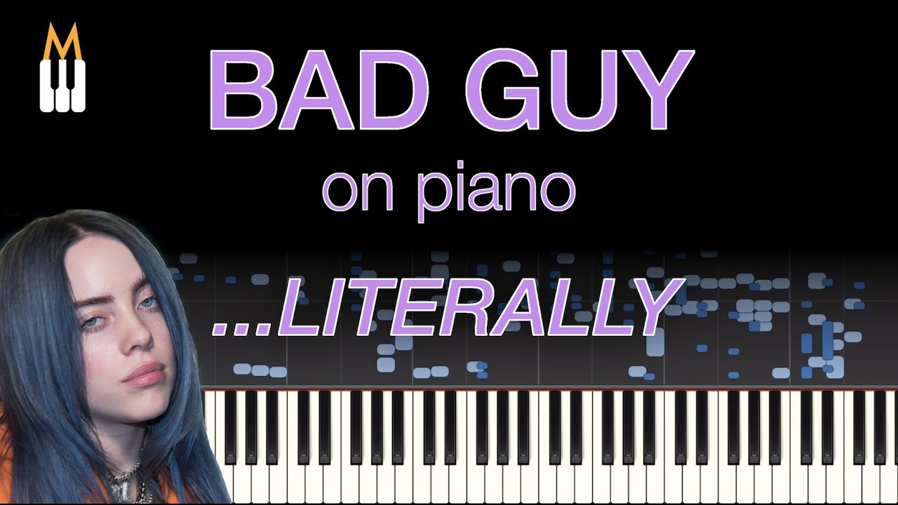 Billie Eilish - Bad Guy [Audio Illusion] Can a piano trick your mind ...