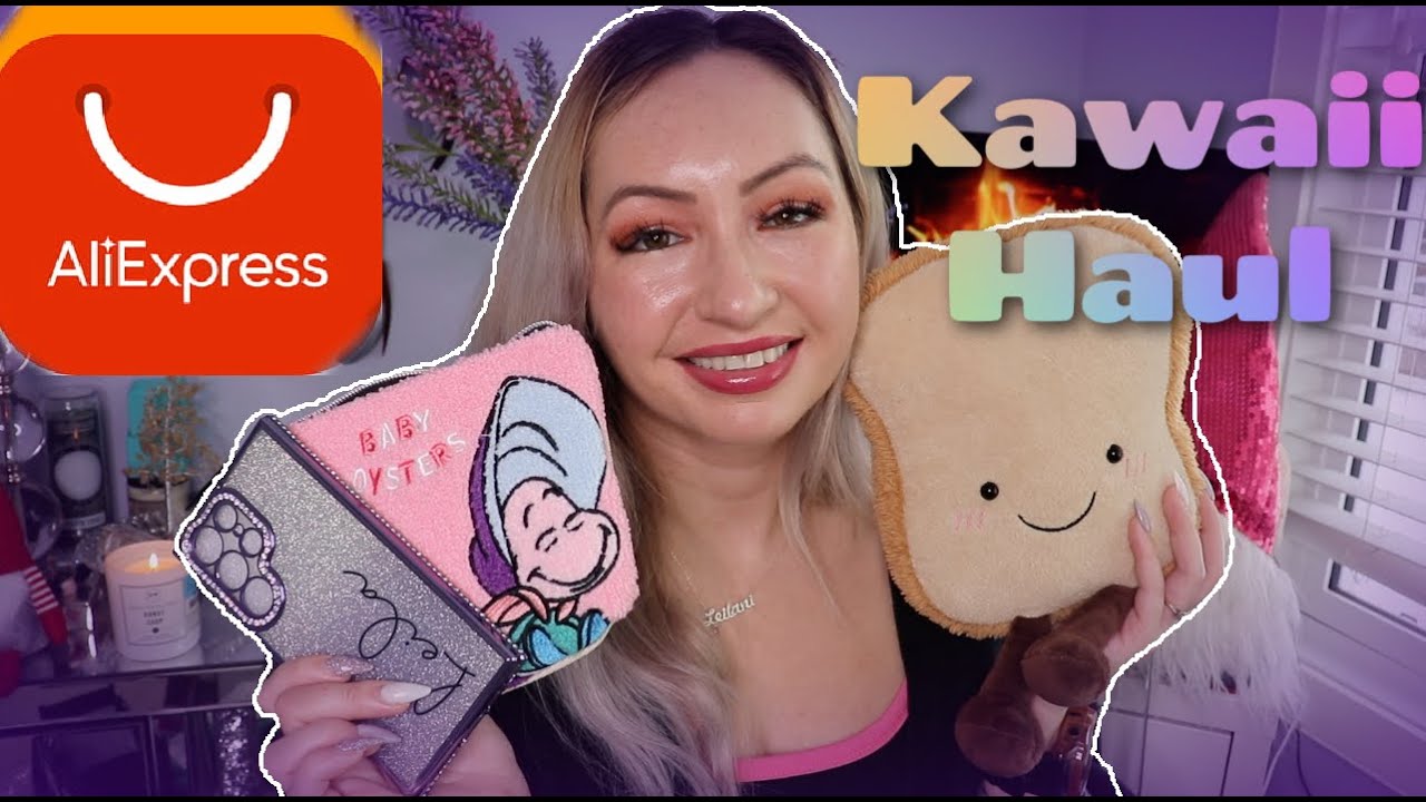 HUGE KAWAII AESTHETIC CUTE ALIEXPRESS HAUL 2024 - YouTube