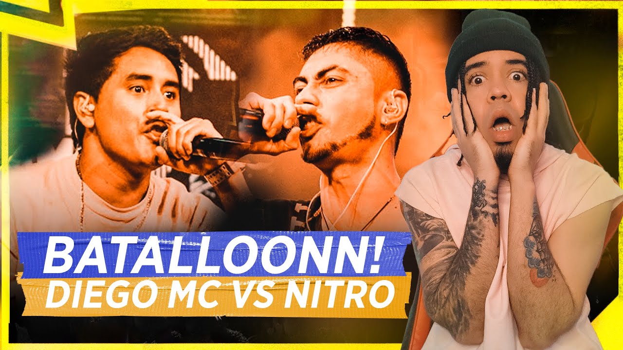 NITRO LA PRENDIO EN COLOMBIA 😱 NITRO VS DIEGO MC I #FMSCOLOMBIA J1 T2 ...