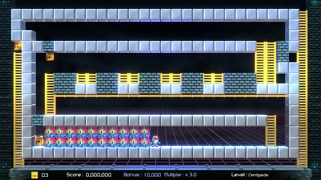 Lode Runner Legacy World Level(steam):Centipede - YouTube