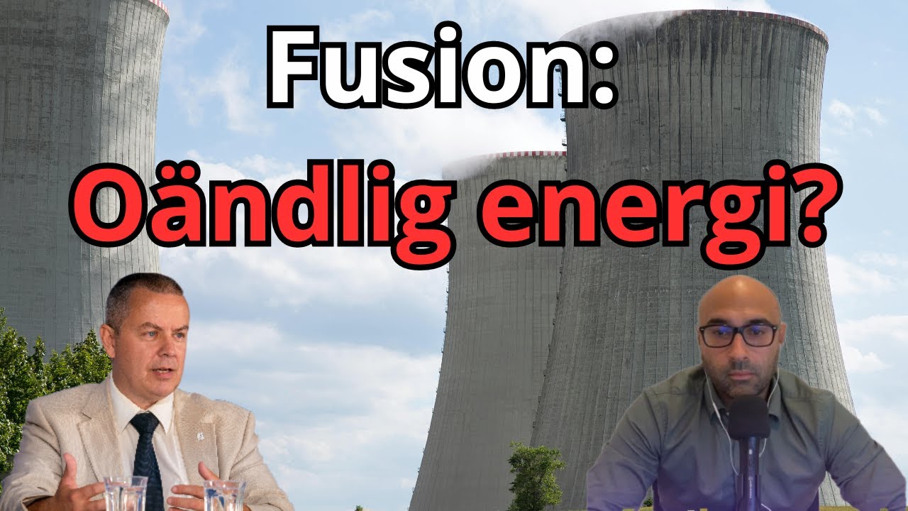 Professor Jan Blomgren: kan fusion bli framtidens oändliga energikälla? - YouTube