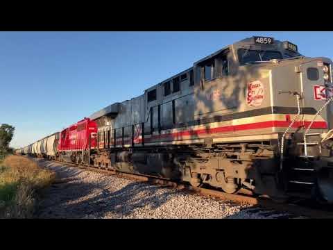 KCS 4859 @ Pleasant Prairie Wi, CPKC 246. 10.4.24 - YouTube