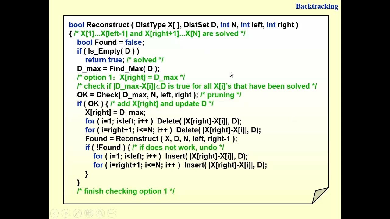 21 Backtracking (Turnpike Reconstruction) - YouTube