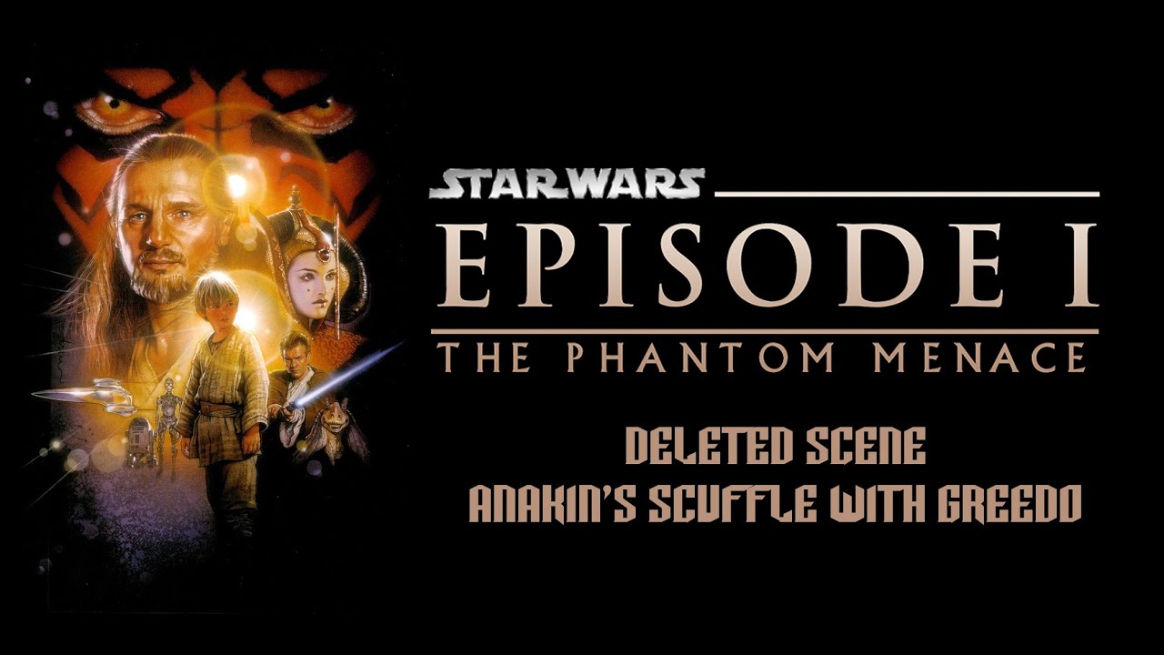 Anakin's Scuffle with Greedo - Star Wars Episode I The Phantom Menace ...