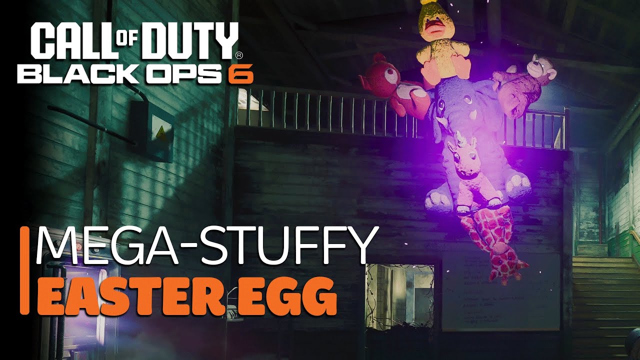 Call Of Duty Black Ops 6 Zombies - Mega-Stuffy Easter Egg Guide (All ...