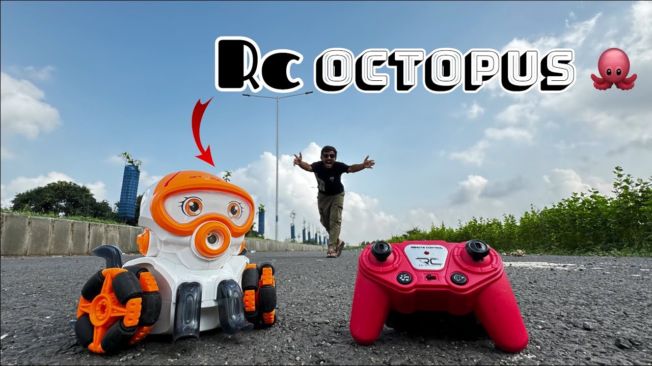 The Ultimate Future Gadget Remote-Controlled Octopus in 2074 :-QPKTOYS ...
