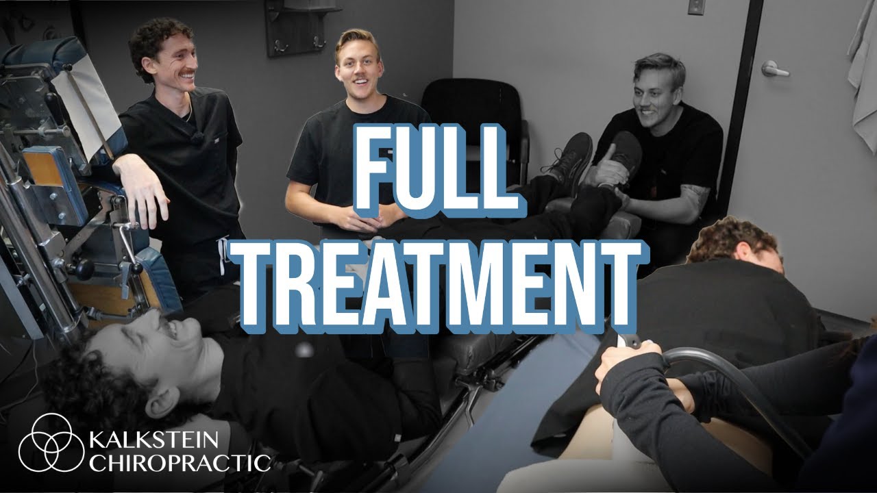 Full Chiropractic Treatment for Low Back Pain | Adjustment + Shockwave ...