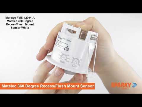 Matelec FMS-12064-A | Matelec 360 Degree Recess/Flush Mount Sensor ...