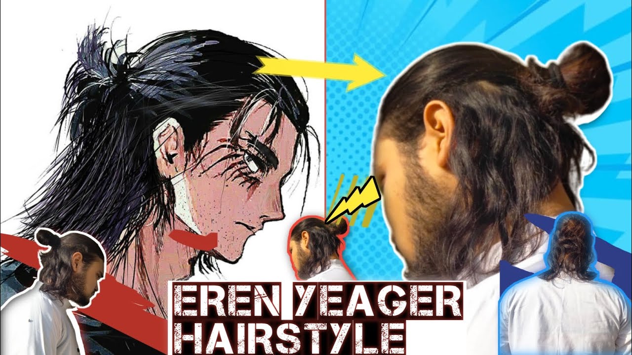 I Tried EREN YEAGER Hairstyle 🔥 For The First Time 🤩 | College SPY ...